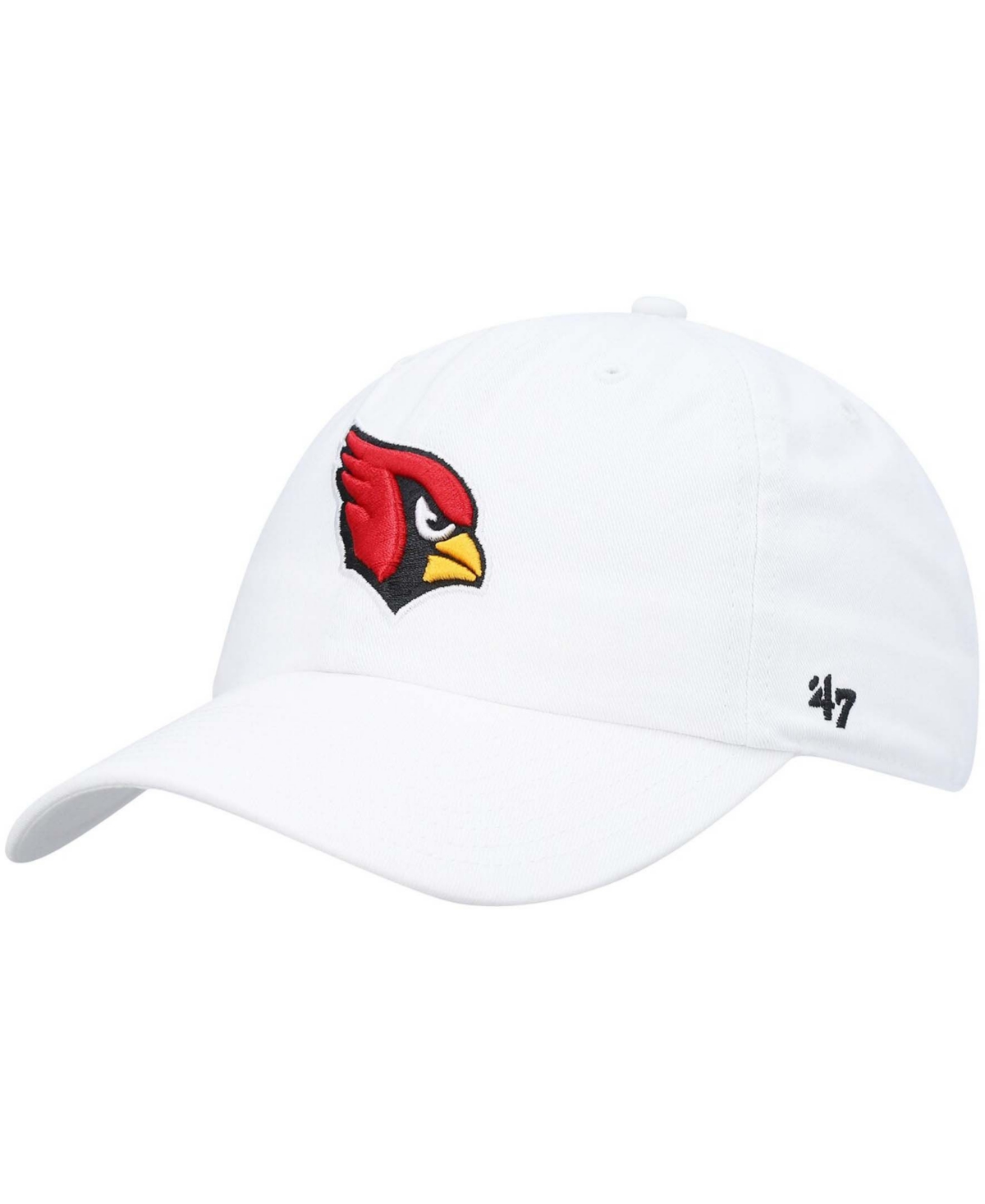 Click here for Mens White Arizona Cardinals Clean Up Adjustable H... prices