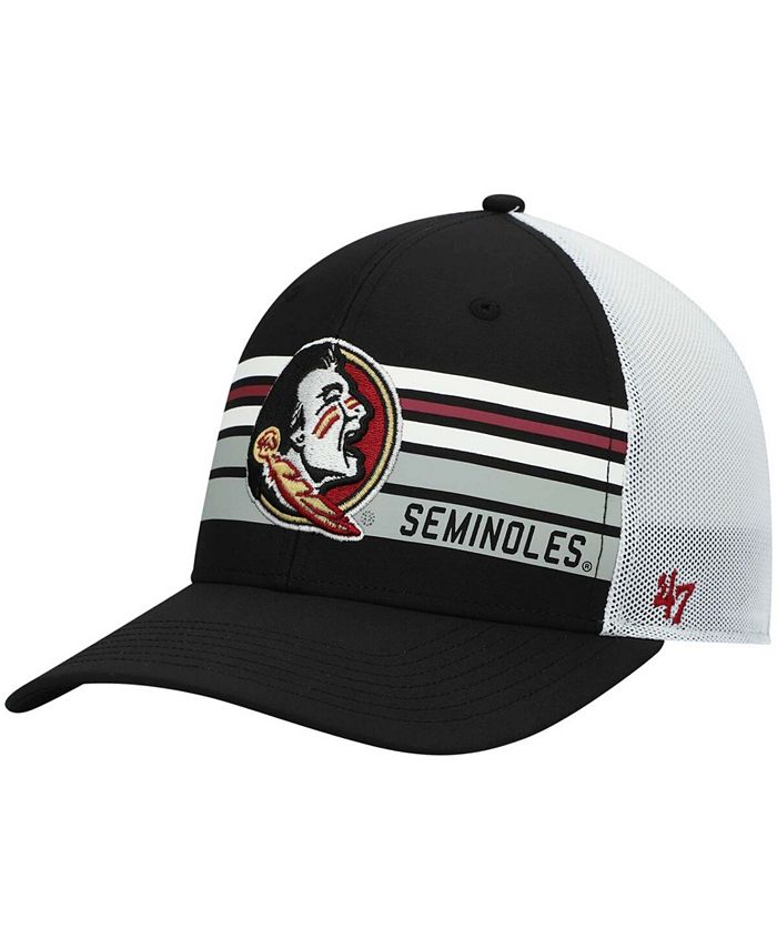 '47 Brand Men's Black Florida State Seminoles Altitude Trucker Snapback ...