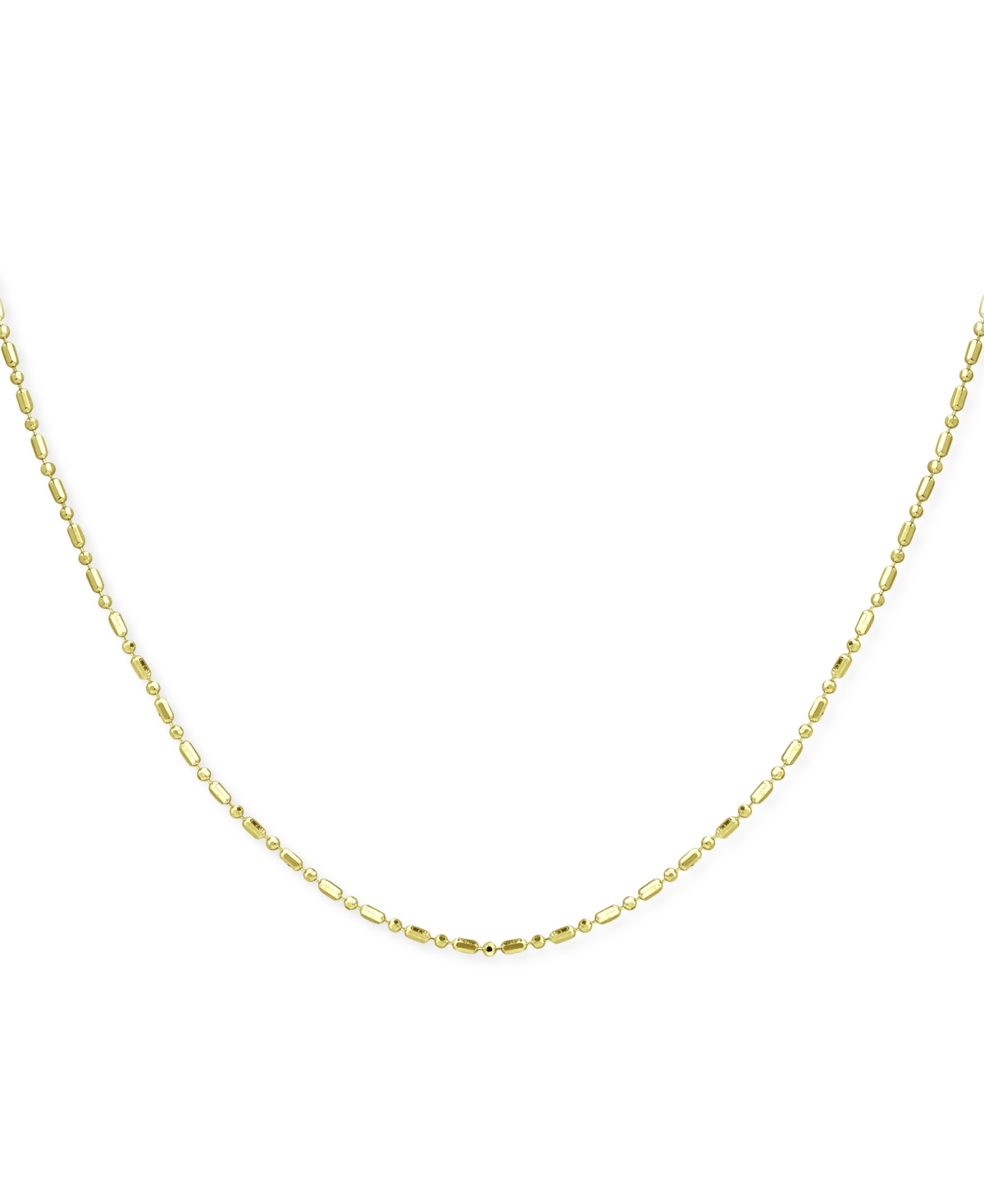 Click here for Giani Bernini Dot & Dash Link 18 Chain Necklace in... prices