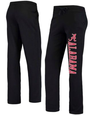 Women's Black Alabama Crimson Tide Sideblock Sweatpants - Macy's