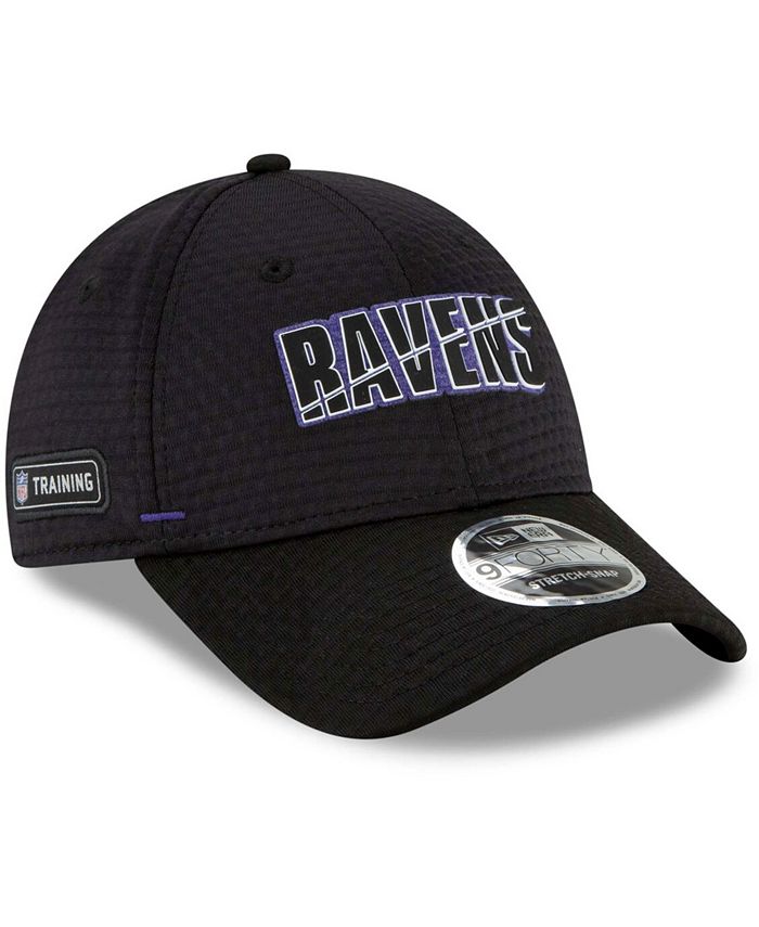 New Era Men's Black Baltimore Ravens 2020 NFL Summer Sideline Official ...