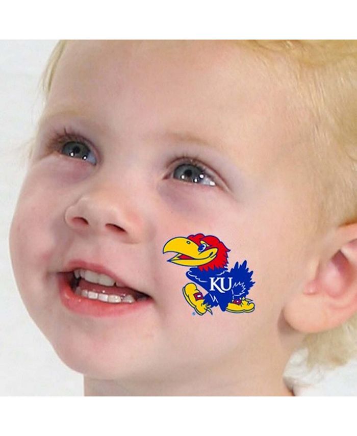 Innovative Adhesives Multi Kansas Jayhawks Temporary Tattoos - Macy's