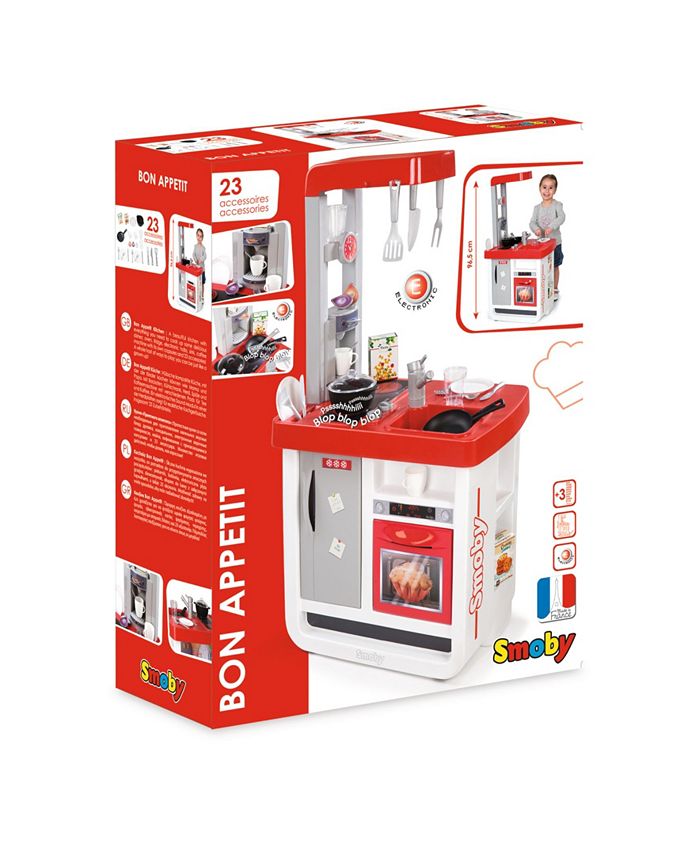 Smoby Toys Smoby - Bon Appetite Electronic Play Kitchen With 23 ...