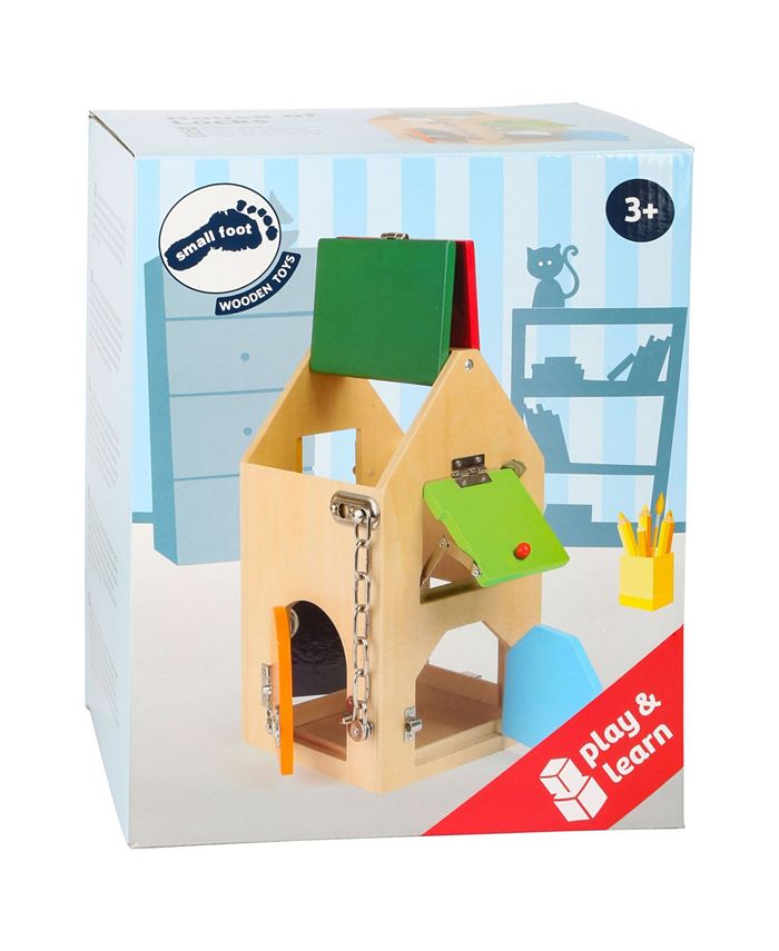 Legler USA Small Foot Wooden Toys Big House of Locks Playset - Macy's