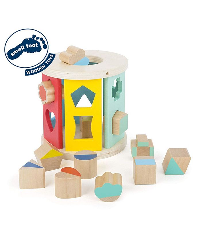 Legler USA Small Foot Wooden Toys Wooden Rolling Shape-Sorting Game ...