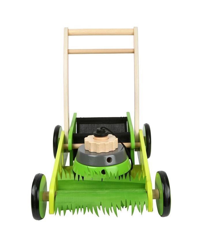 Legler USA Small Foot Wooden Toys Lawn Mower and Baby Walker Playset ...