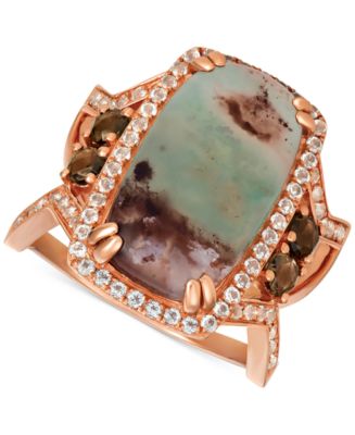 Le Vian® Aquaprase Turquoise (5-7/8 ct. t.w.), Chocolate Quartz (1/3 ct ...