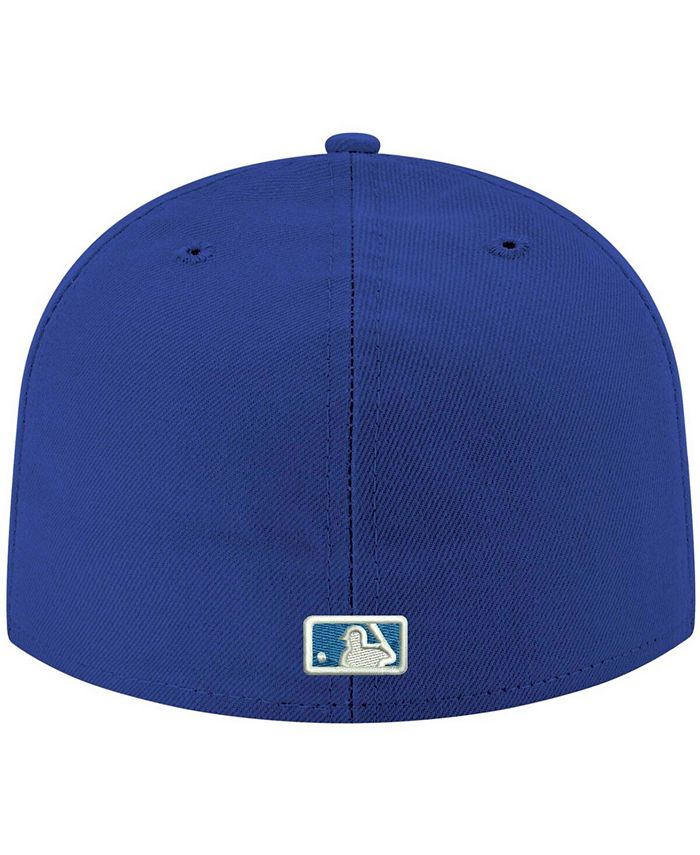 New Era Men's Royal Pittsburgh Pirates Logo White 59FIFTY Fitted Hat ...