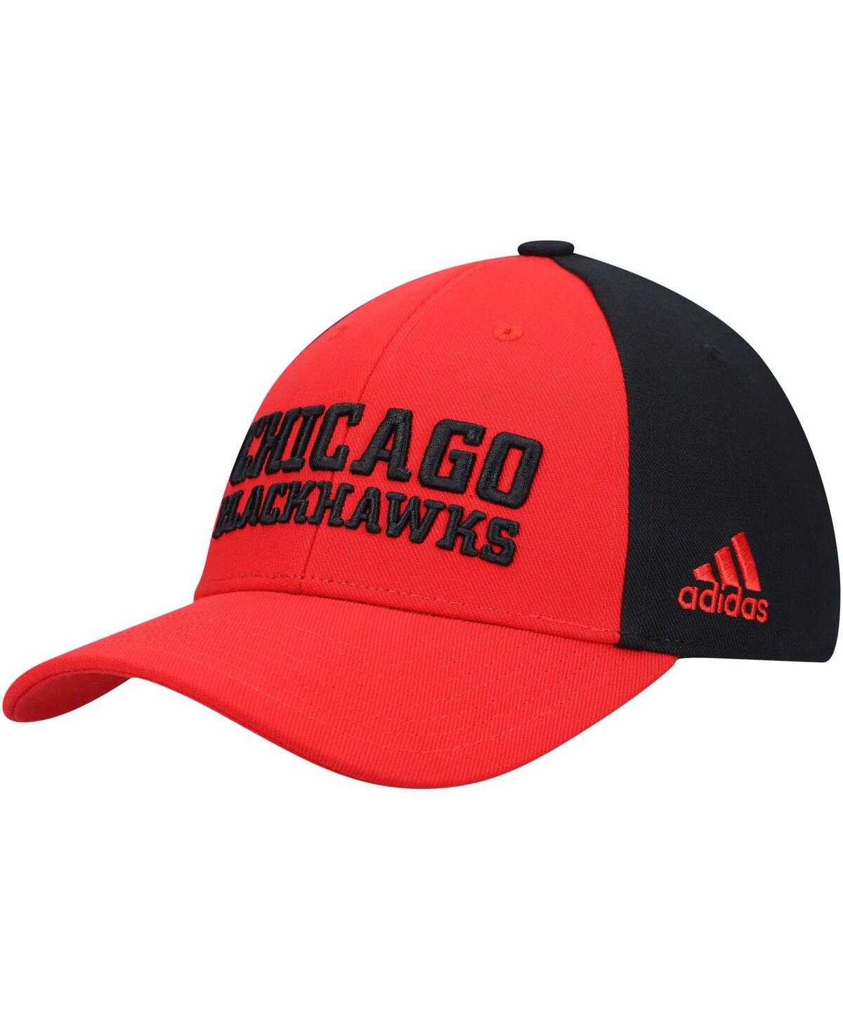 Click here for Mens Red Chicago Blackhawks Locker Room Adjustable... prices