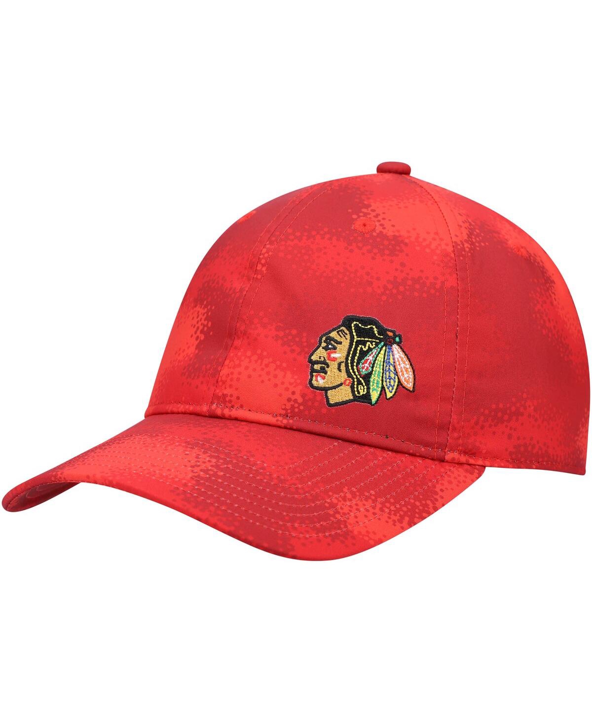 Click here for Womens Red Chicago Blackhawks Camo Slouch Adjustab... prices