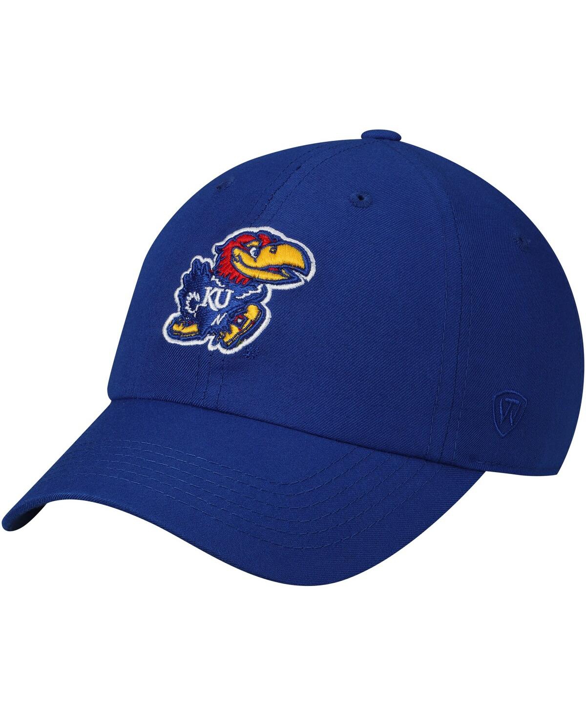 Click here for Mens Royal Kansas Jayhawks Staple Adjustable Hat -... prices