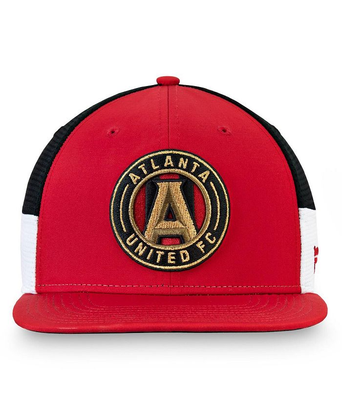 Fanatics Men's Black and Red Atlanta United FC Match Day Adjustable ...