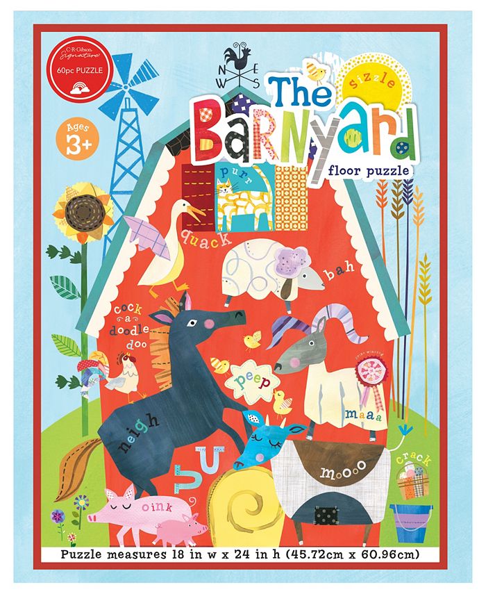 Lang Busy Barnyard Floor Puzzle - Macy's