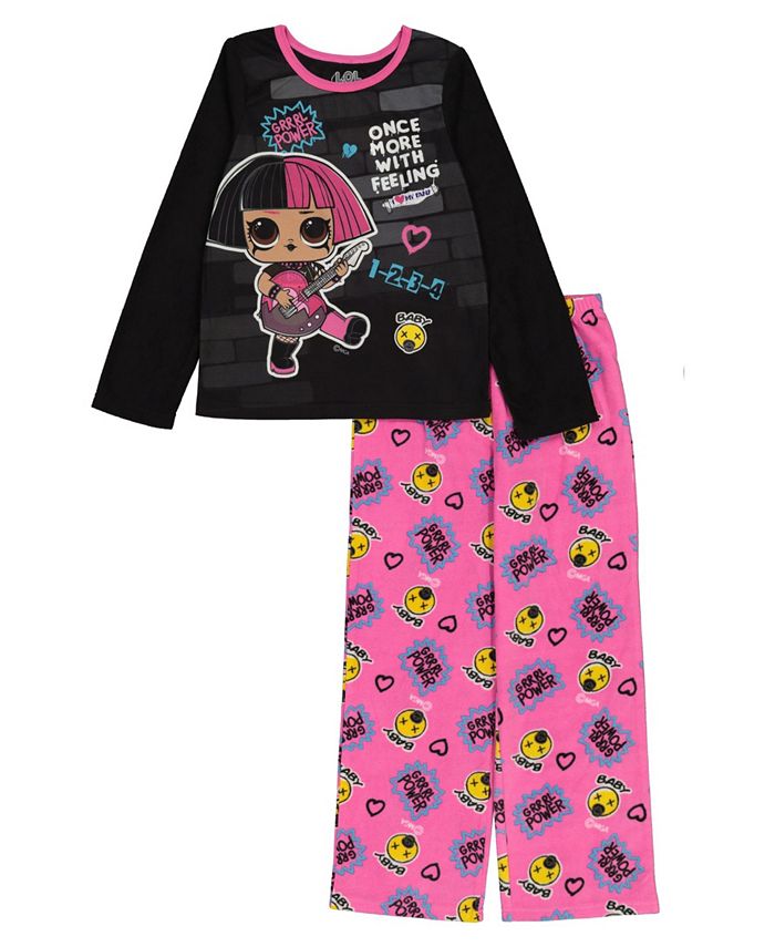 LOL Surprise! Big Girls Lol Surpise Pajamas, 2 Piece Set - Macy's