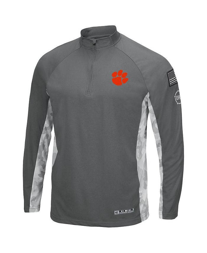 Colosseum Men's Gray, Camo Clemson Tigers OHT Military-Inspired ...