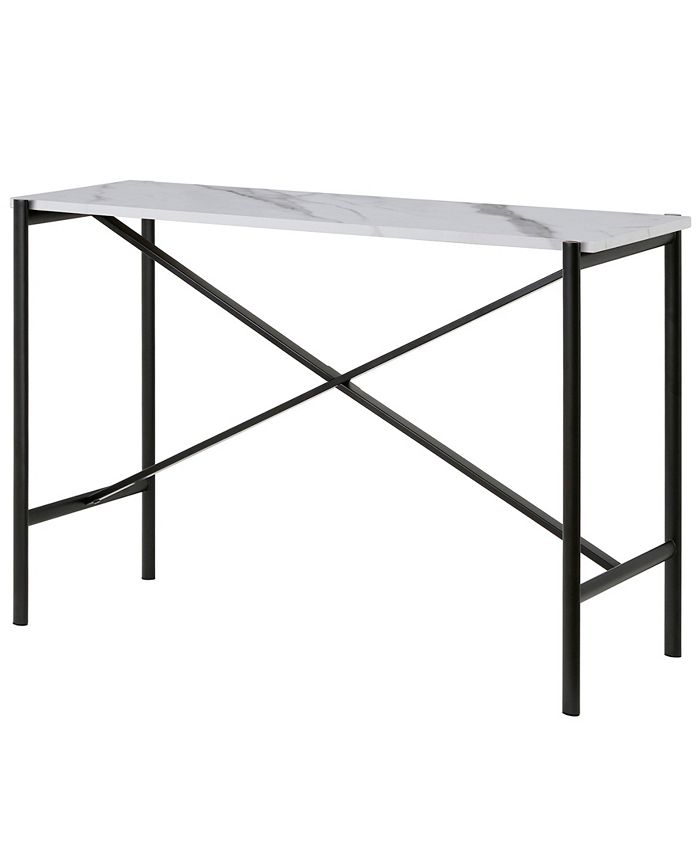 Hudson & Canal Braxton Console Table, 46" x 14" - Macy's