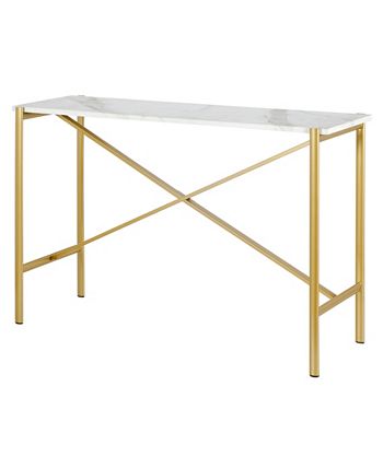 Hudson & Canal Braxton Console Table, 46" x 14" - Macy's