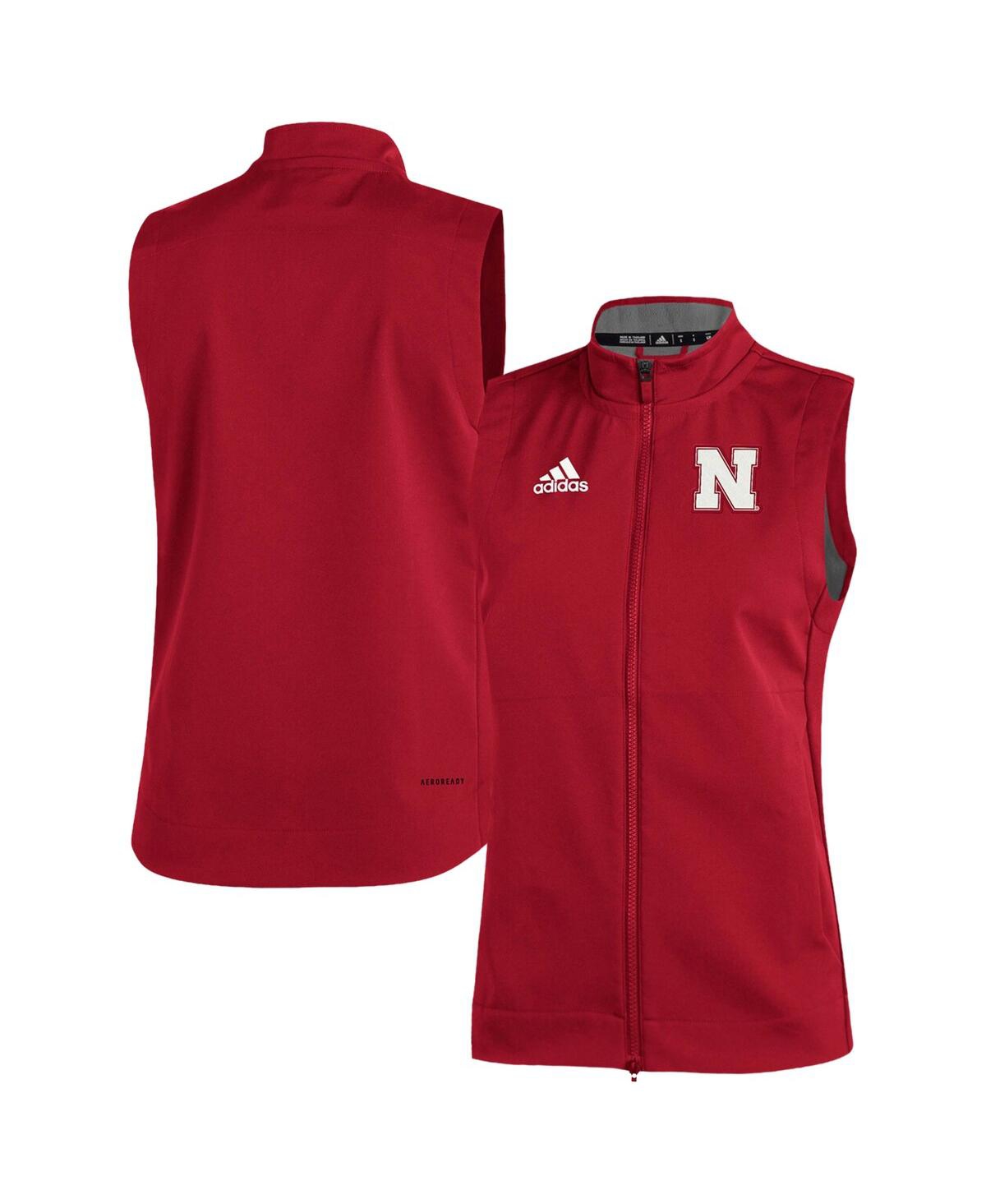 Click here for Mens Scarlet Nebraska Huskers Game Mode Full-Zip V... prices