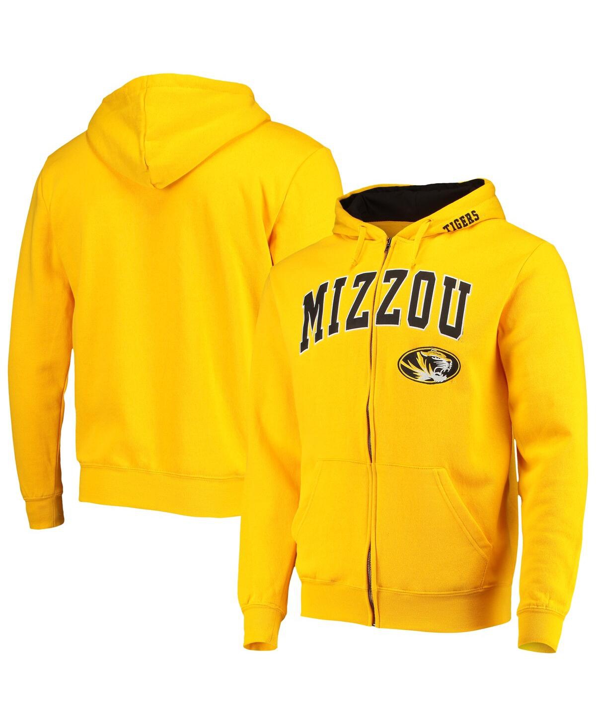 Click here for Mens Gold Missouri Tigers Arch Logo 3.0 Full-Zip H... prices