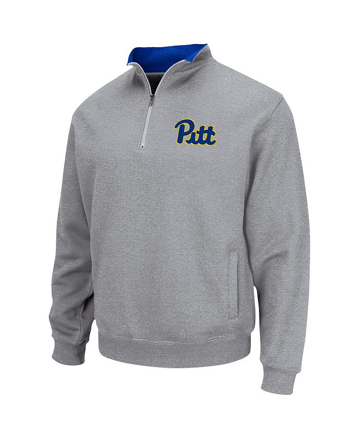 Colosseum Men's Heathered Gray Pitt Panthers Tortugas Team Logo Quarter ...