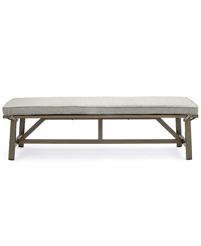 Agio Kathan Outdoor Aluminum 6-Pc Dining Set (84" x 42 Rectangle Dining ...