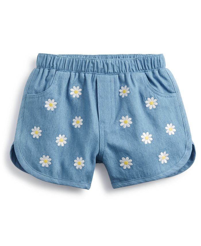 First Impressions Baby Girls Daisy Shorts, Created for Macy's - Macy's