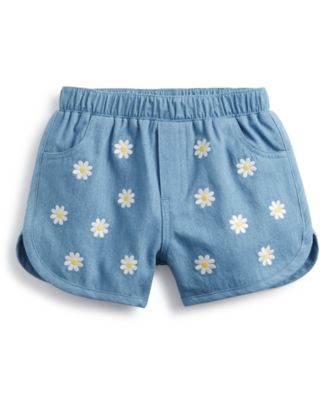 First Impressions Baby Girls Daisy Shorts, Created for Macy's - Macy's