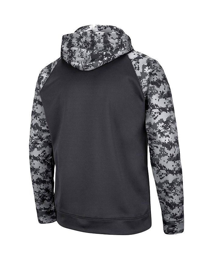 Colosseum Men's Charcoal Texas Tech Red Raiders OHT Military-Inspired Appreciation Digital Camo ...