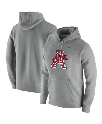 Men's Nike Heathered Gray Arkansas Razorbacks Vintage-Like School Logo ...
