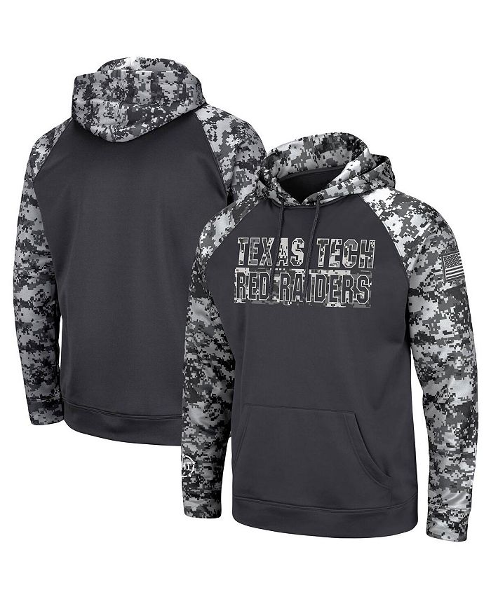 Colosseum Men's Charcoal Texas Tech Red Raiders OHT Military-Inspired ...