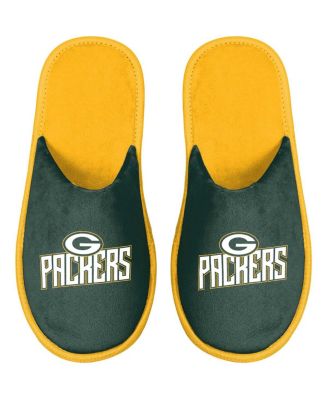 Men's Green Bay Packers Scuff Slide Slippers - Macy's