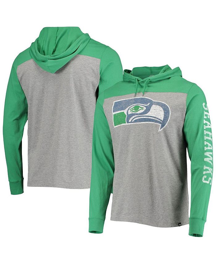 '47 Brand Men's Heathered Gray Seattle Seahawks Franklin Wooster ...