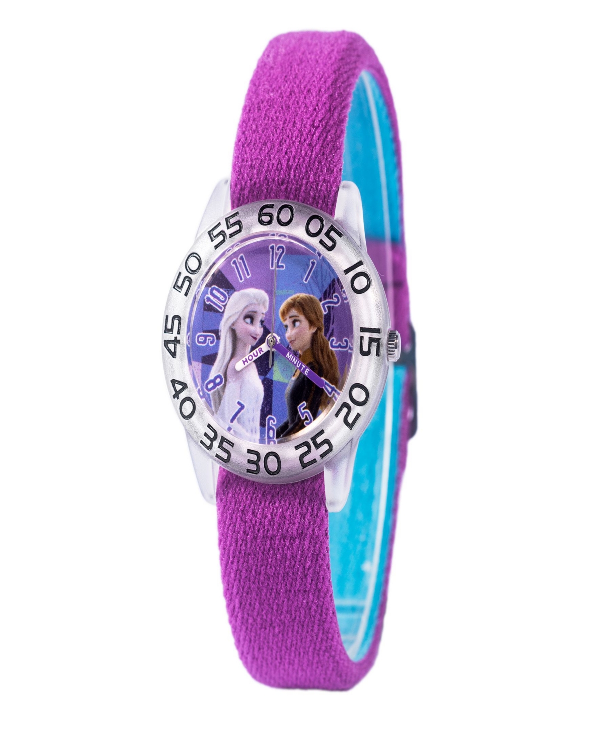 Ewatchfactory Kids' Girl's Disney Frozen 2 Plastic Purple And Blue ...