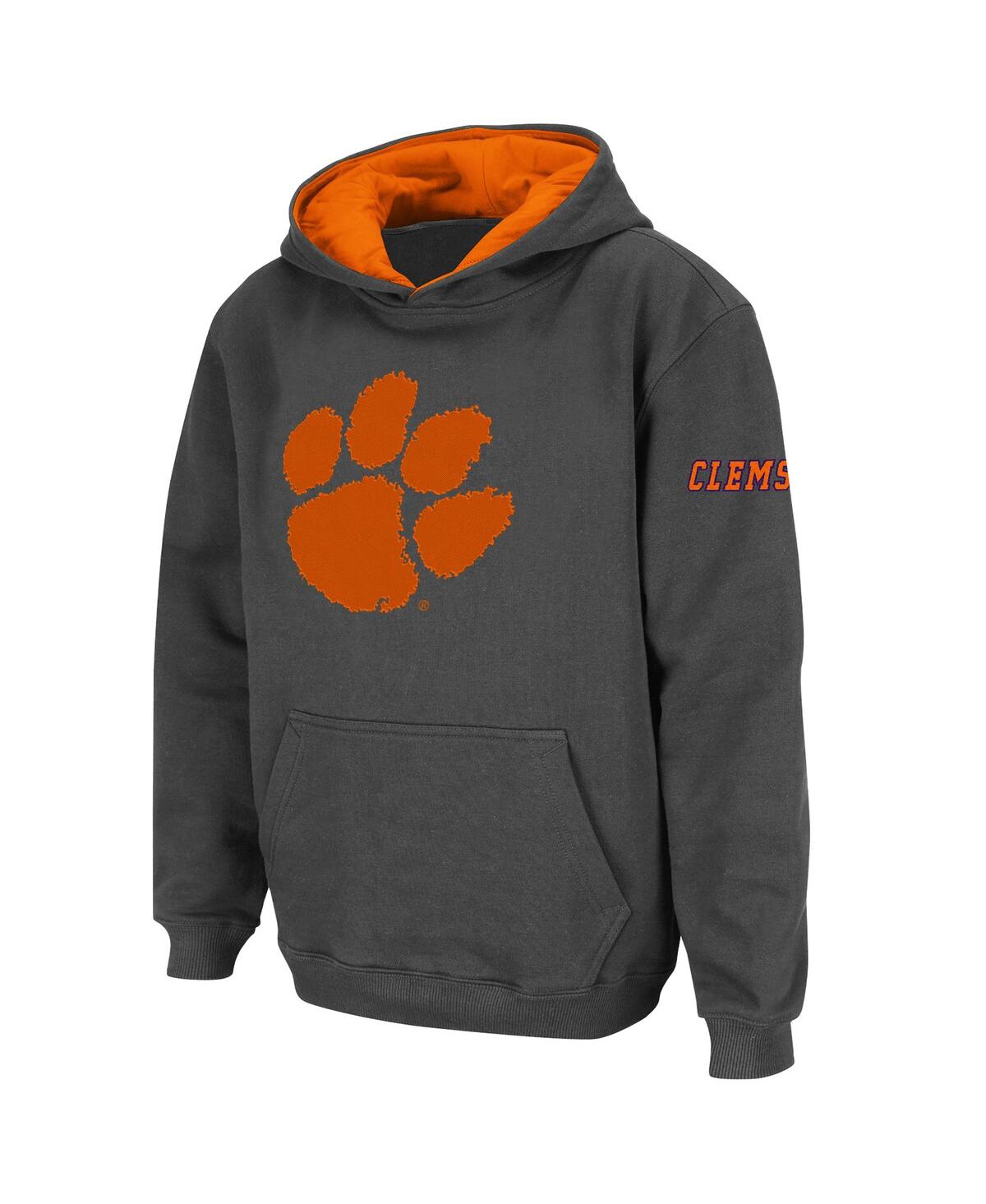 Click here for Big Boys Clemson Tigers Big Logo Pullover Hoodie -... prices