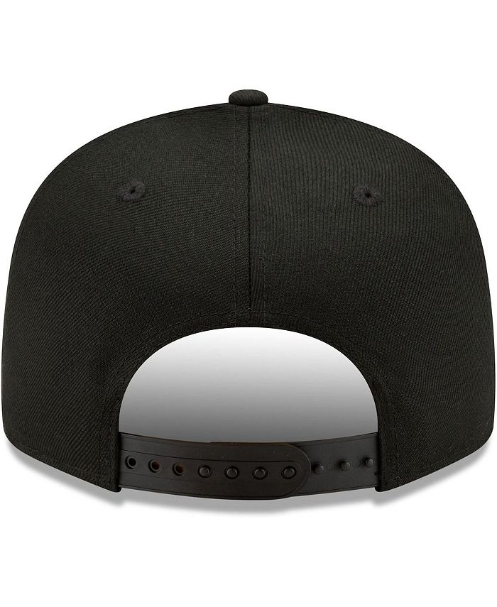 New Era Men's Black and Red Toronto Raptors Zig Zag Split 9FIFTY ...