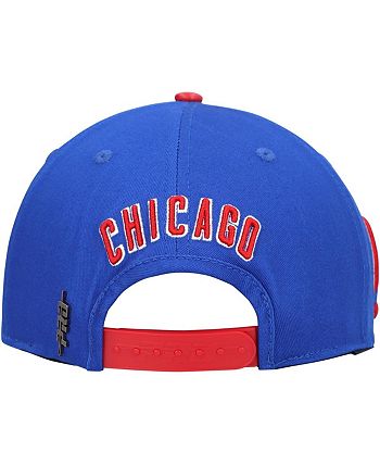 Pro Standard Men's Royal Chicago Cubs Dip-Dye Visor Snapback Hat - Macy's