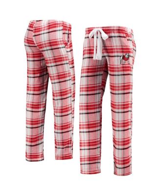 Women's Red, Black Georgia Bulldogs Accolade Flannel Pants - Macy's