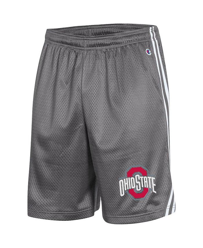 Champion Men's Gray Ohio State Buckeyes Team Lacrosse Shorts - Macy's