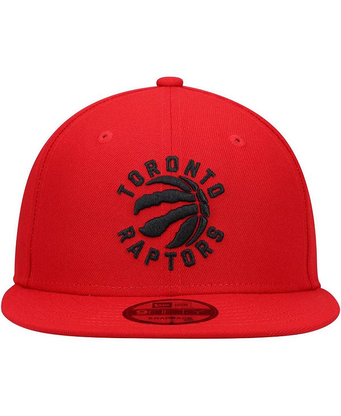 New Era Men's Red Toronto Raptors Logo 9FIFTY Snapback Hat - Macy's