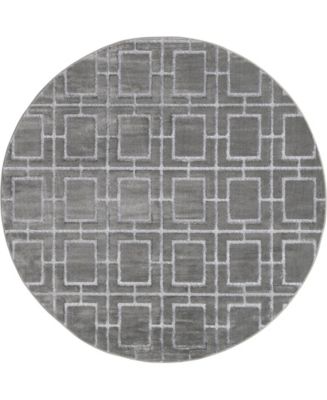 Marilyn Monroe Glam Deco 7'10" x 7'10" Round Area Rug - Macy's