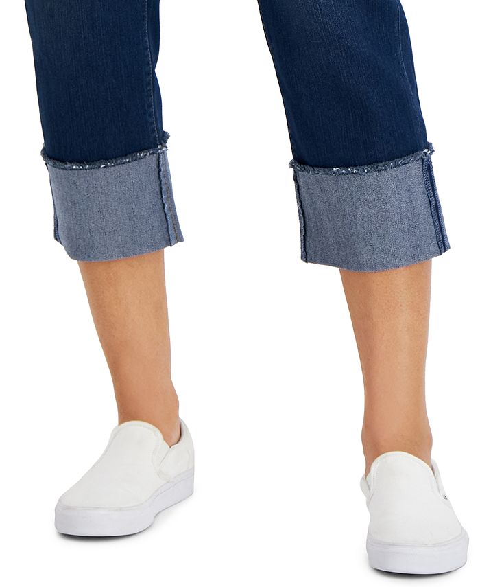 Style & Co Women's High Cuffed Capri Jeans, Created for Macy's - Macy's