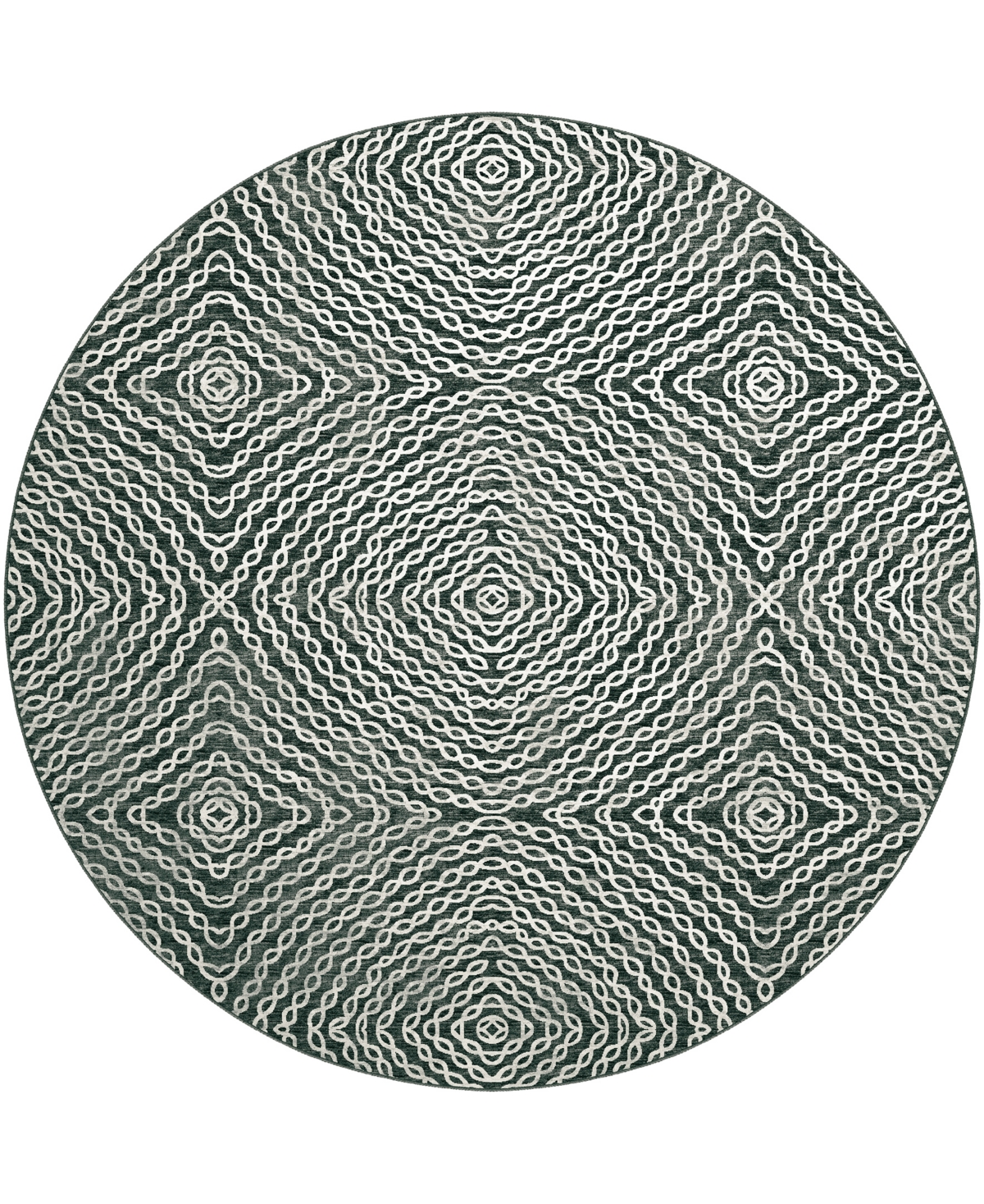 Click here for Dalyn Brisbane BR3 8 x 8 Round Area Rug - Midnight prices