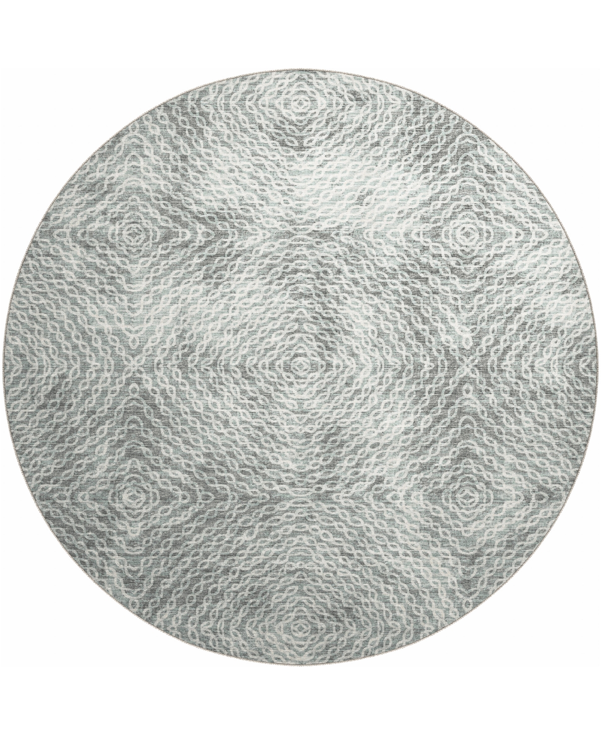 Click here for Dalyn Brisbane BR3 8 x 8 Round Area Rug - Gray prices