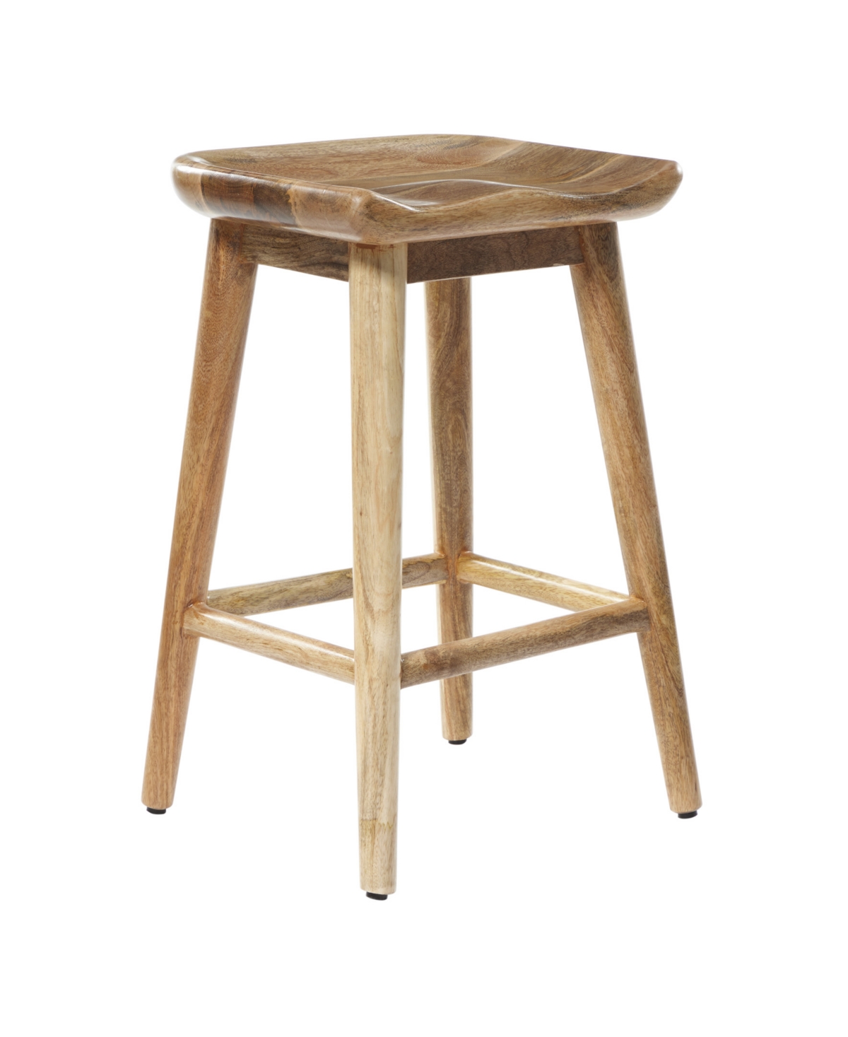 Click here for Wood Contemporary Stool - Brown prices