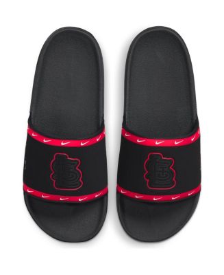 Men's Black St. Louis Cardinals Team Off-Court Slide Sandals - Macy's