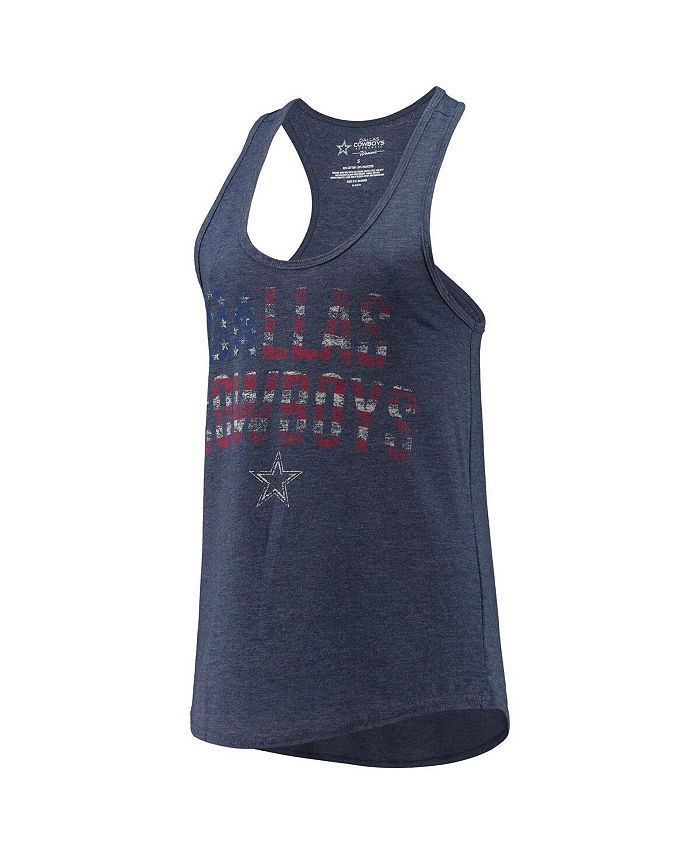 Dallas Cowboys Women's Navy Cheyenne Tank Top & Reviews - Sports Fan ...