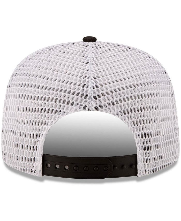 New Era Men's Black Chicago White Sox Mesh Fresh 9FIFTY Snapback Hat ...