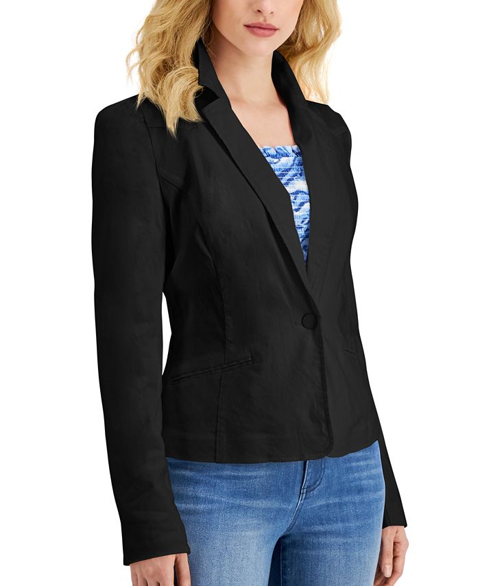 INC International Concepts Women's Puff-Sleeve Jacket, Created for Macy ...