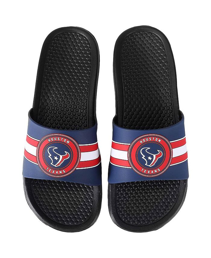 FOCO Men's Houston Texans Logo Slide Sandals - Macy's