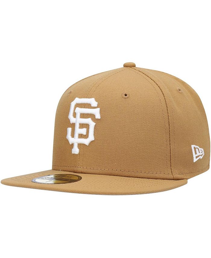 New Era Men's Tan San Francisco Giants Wheat 59FIFTY Fitted Hat - Macy's